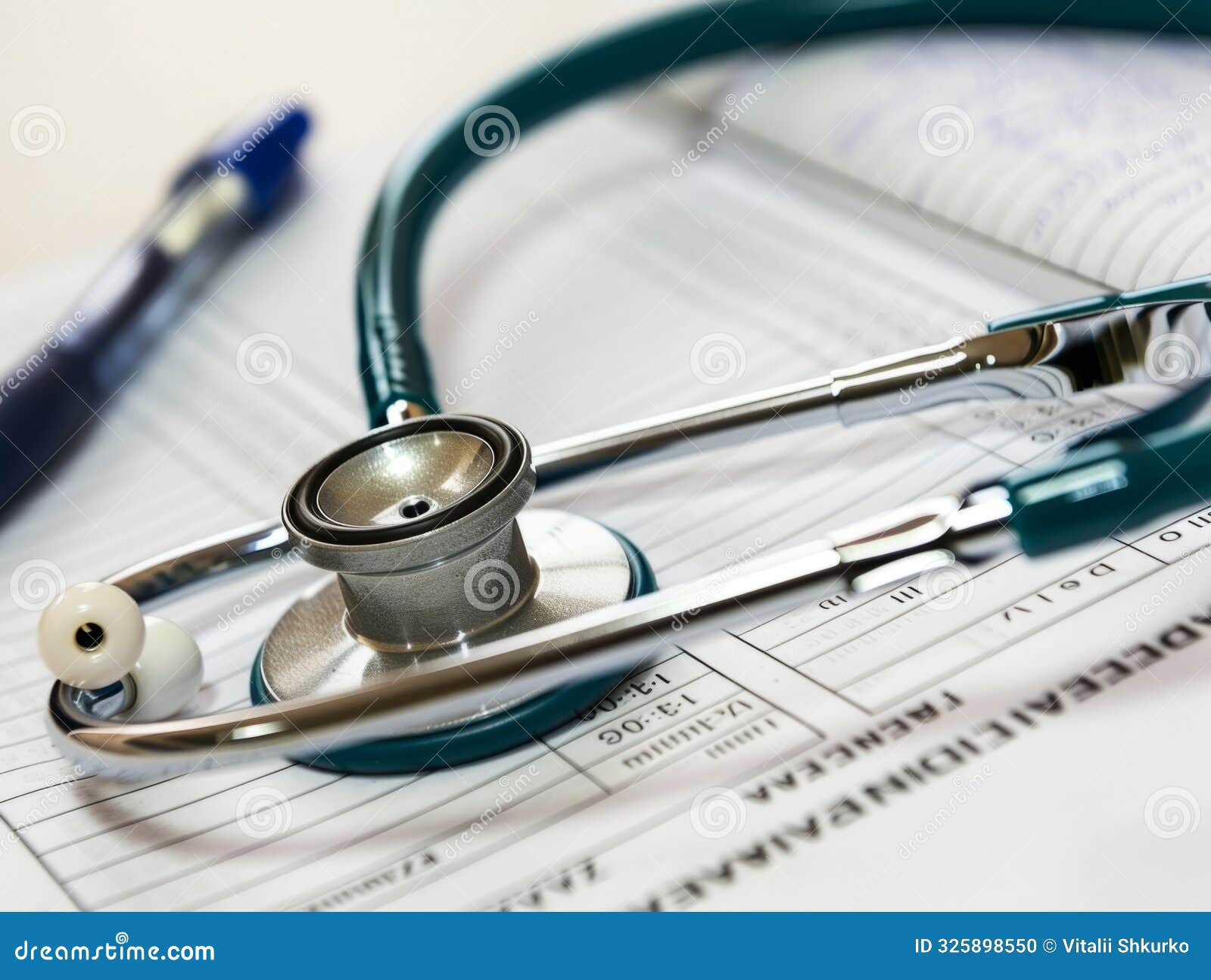A Stethoscope Rests on Medical Documents, Symbolizing Healthcare ... A Stethoscope Rests on Medical Documents, Symbolizing Healthcare ...