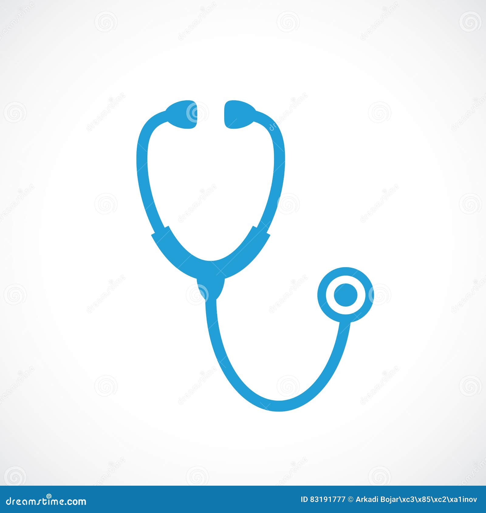 Stethoscope Vector. Stethoscope Icon Vector. Stethoscope Illustration ...
