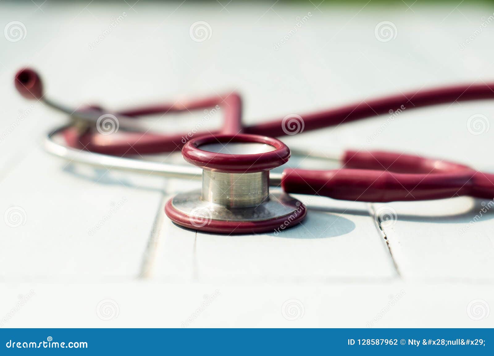 Stethoscopes stock photo. Image of patient, white, concept - 128587962