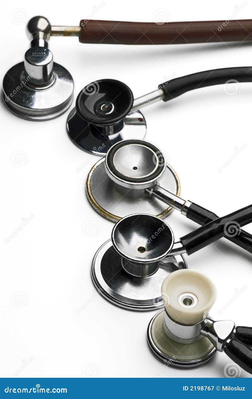 Stethoskope stockbild. Bild von instrument, gesundheit - 2198767