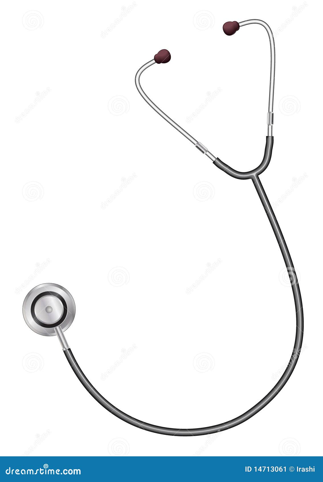 Stetoscop stock vector. Illustration of heartbeat, medic - 14713061