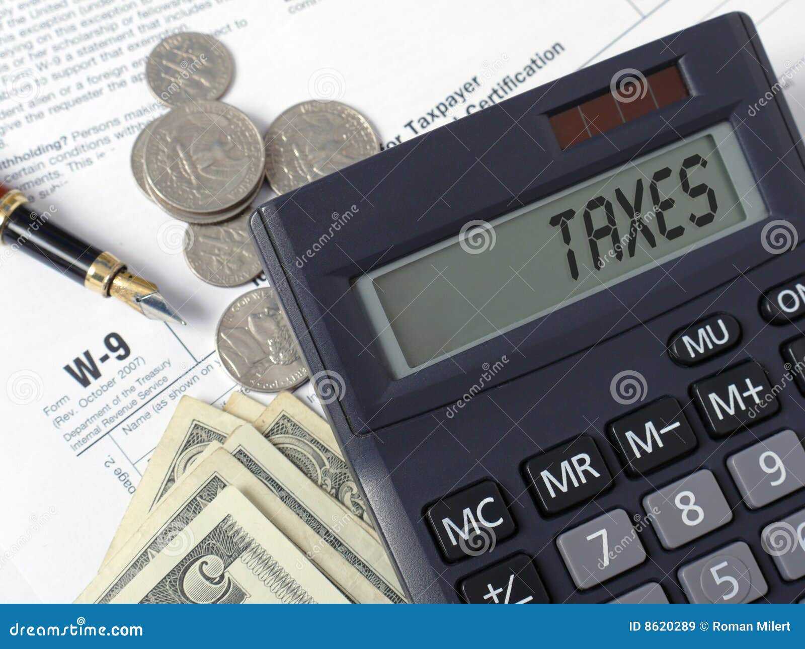 Steuerrechner stockbild. Bild von konto, geschäft, erklärung - 8620289
