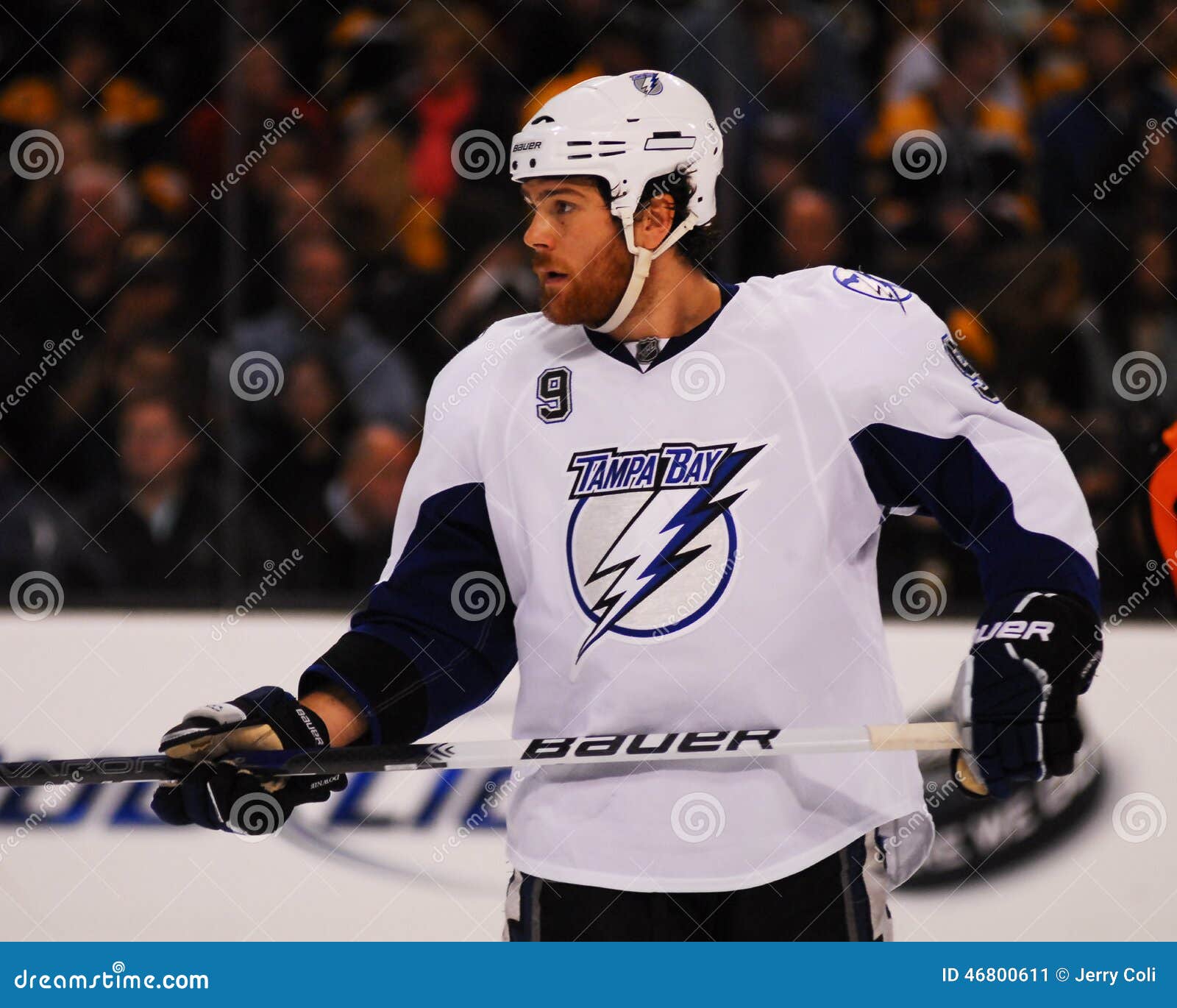 Steve Downie, Tampa Bay Lightning. Editorial Photo - Image of hockey ...