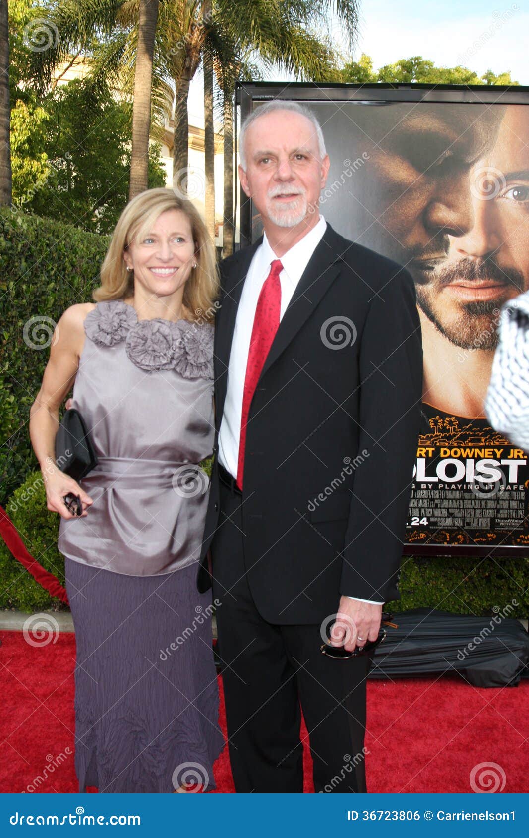 Steve Lopez y esposa foto editorial. Imagen de estudios - 36723806