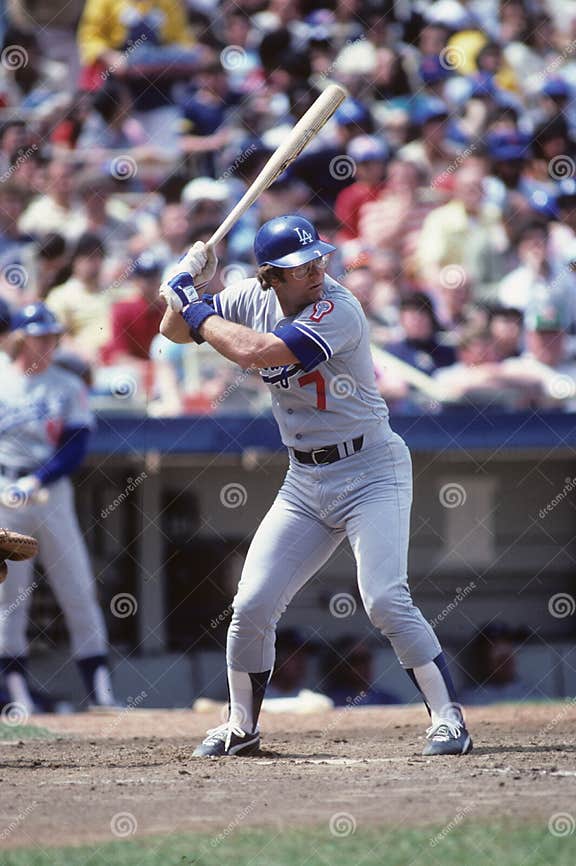 Steve Yeager fotografía editorial. Imagen de deportes - 74625107