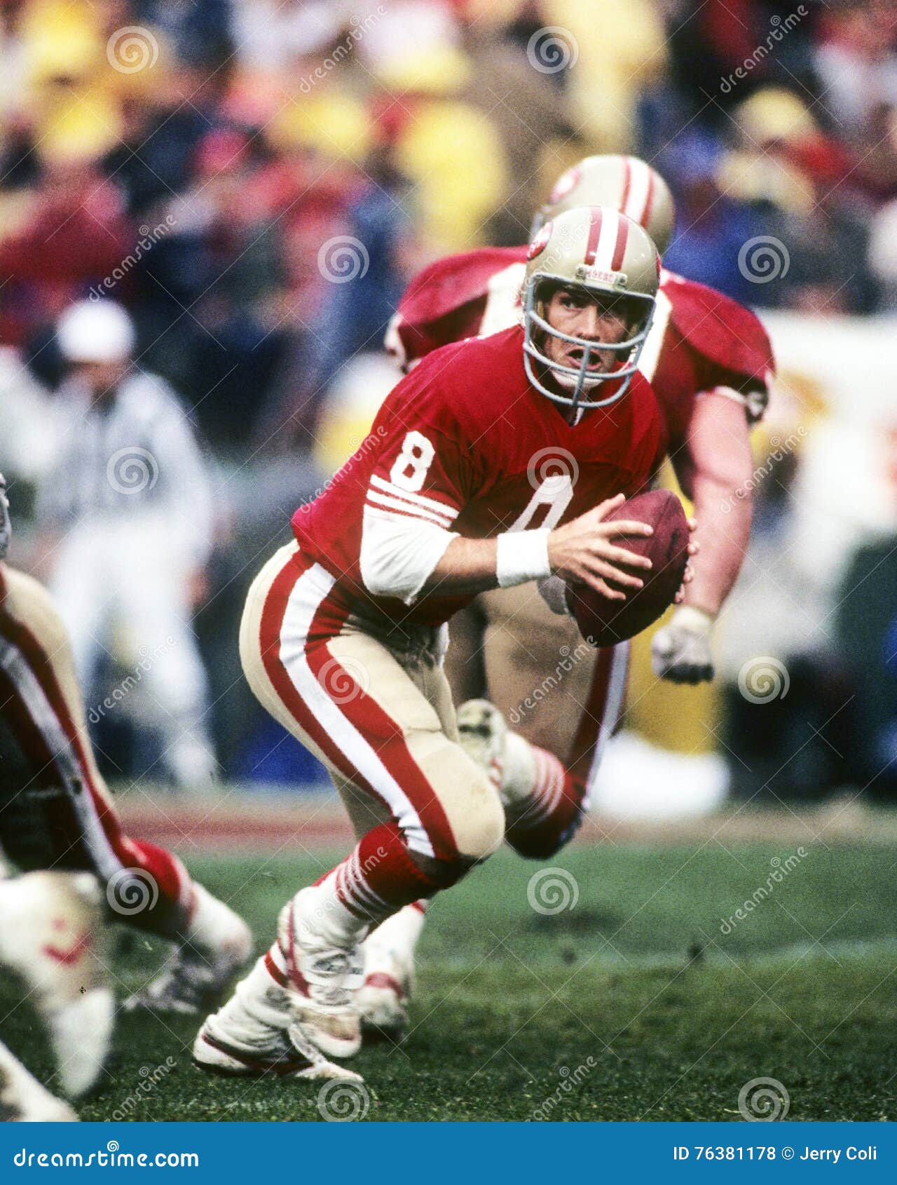 Steve Young photo stock éditorial. Image du ligue, football - 76381178