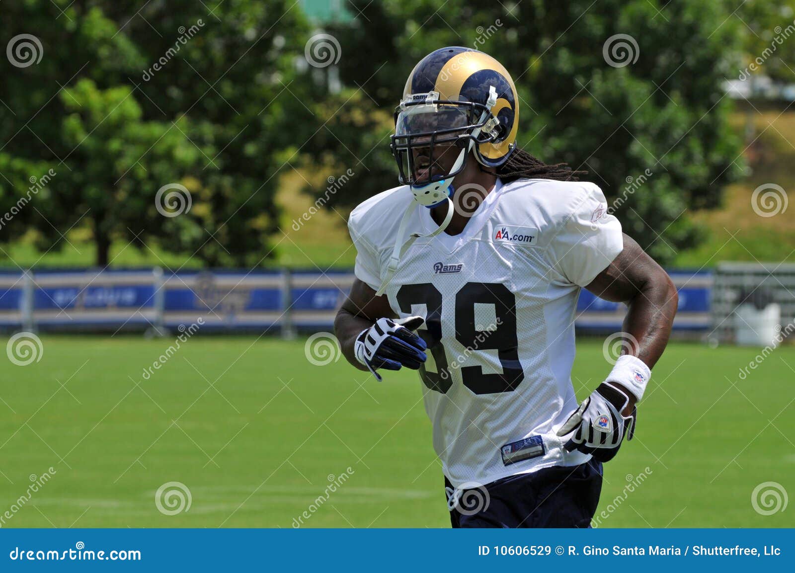 Steven Jackson of the Saint Louis Rams Editorial Stock Image - Image of ...