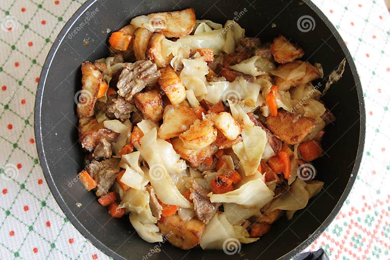 Stew with vegetables stock photo. Image of restaurant - 2278778