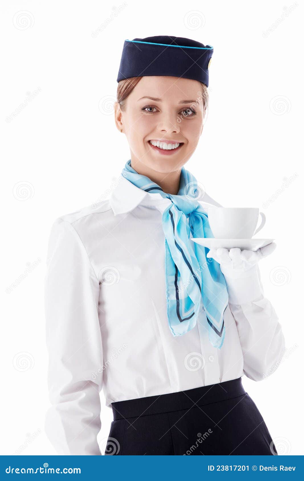 Profession Stewardess. Air Hostess. Female Flight Attendant. Air ...