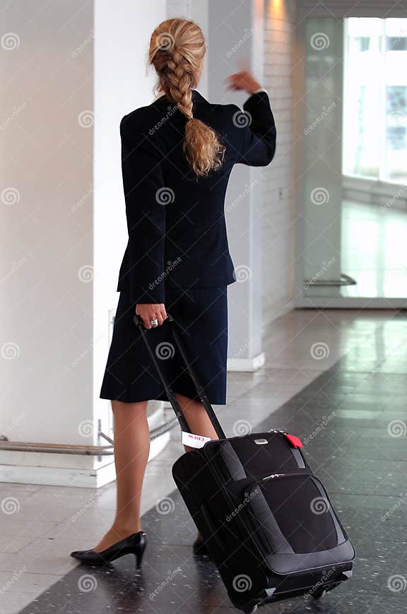 Stewardess stock photo. Image of crew, gates, gate, beauty - 2862922