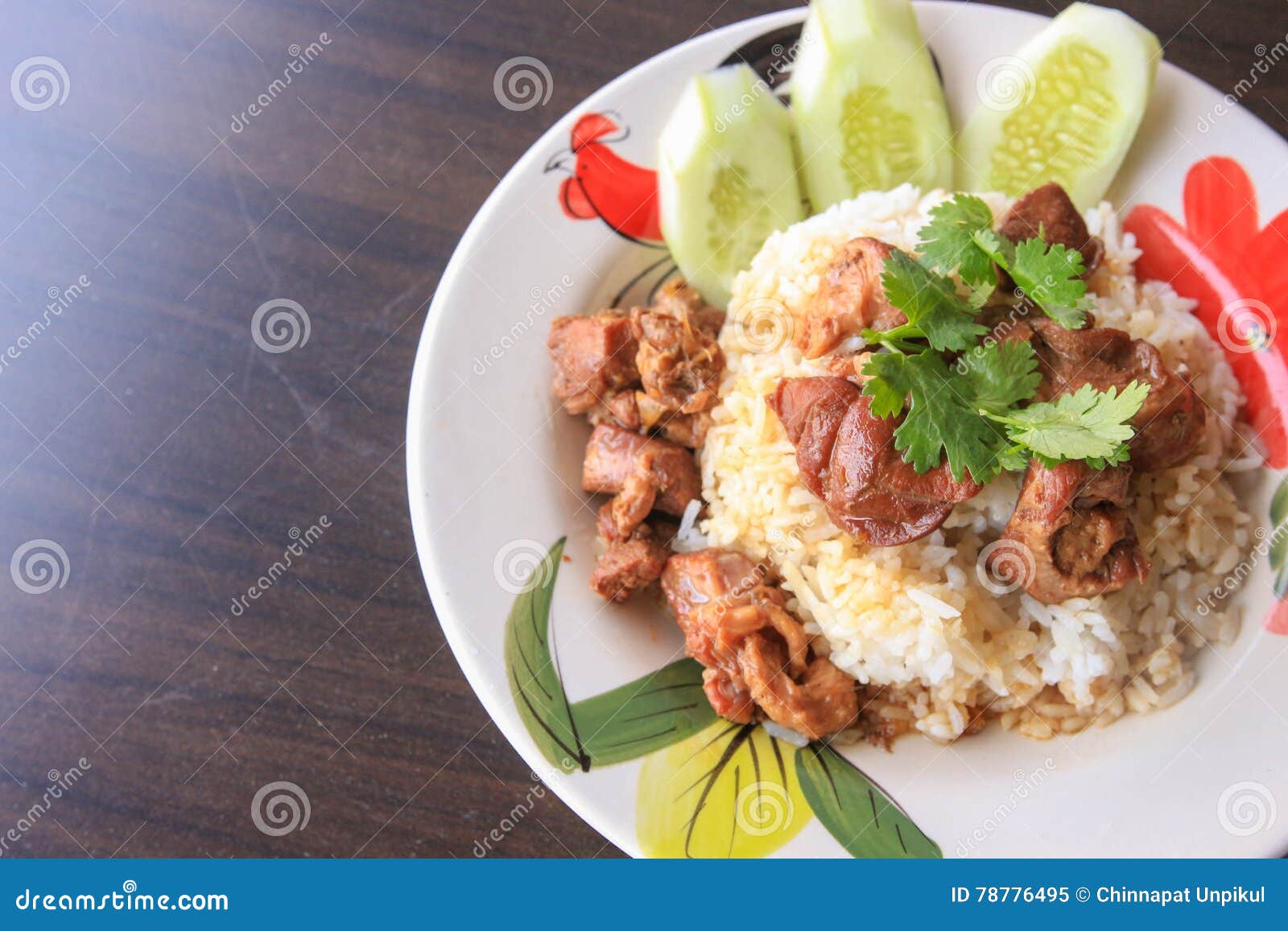 Stewed beef with rice stock image. Image of tasty, creamy - 78776495