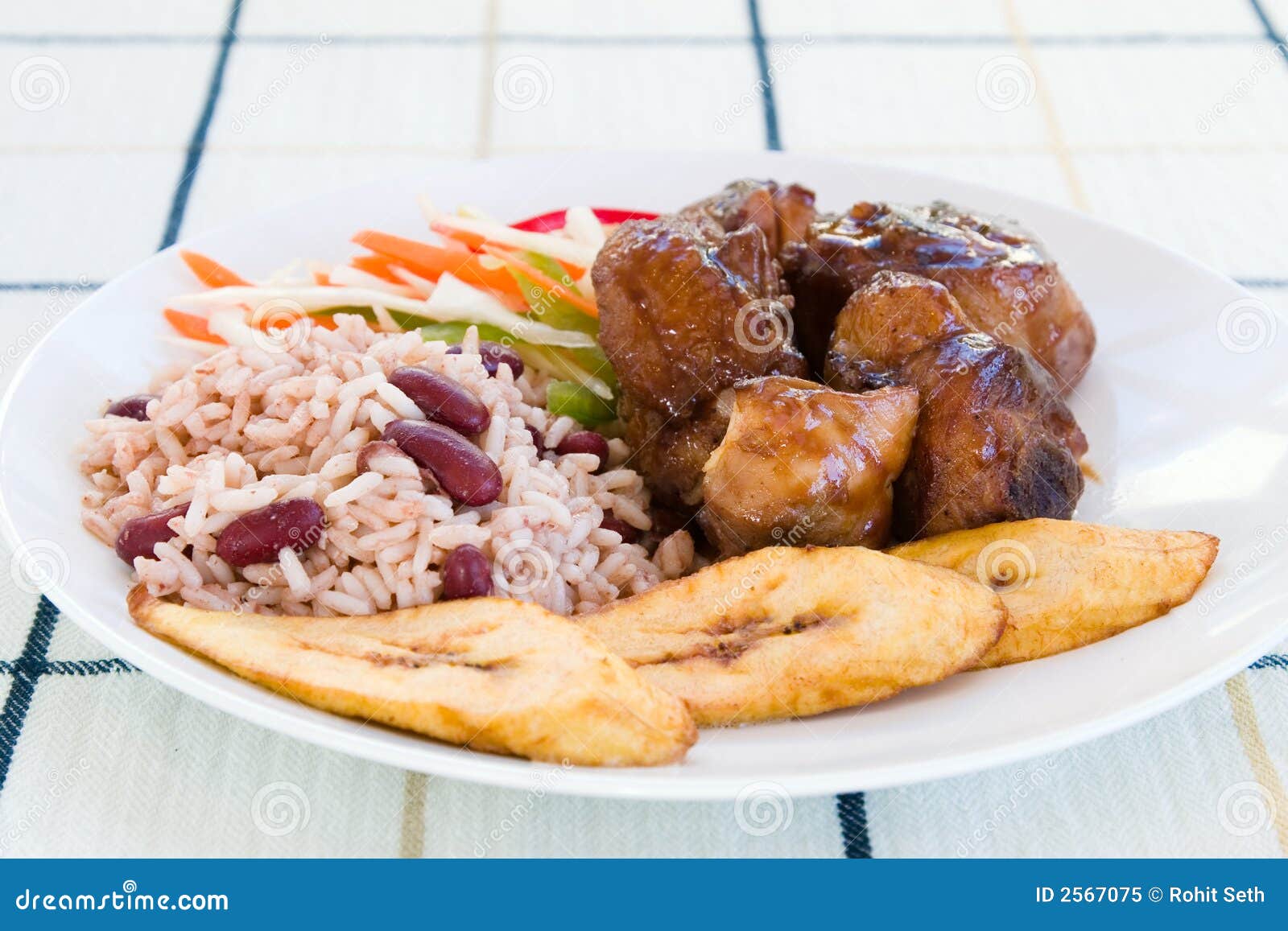 Stewed Chicken with Rice stock image. Image of fine, peas - 2567075