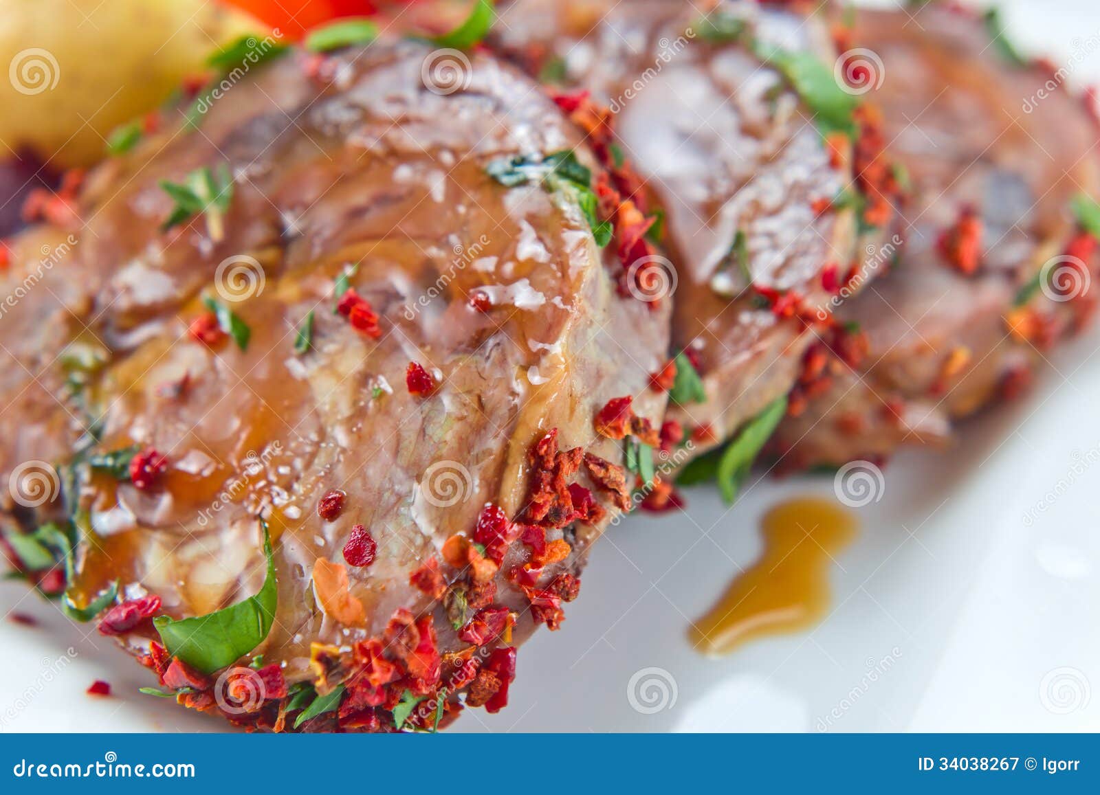 Stewed mutton stock image. Image of savory, roast, refreshment - 34038267