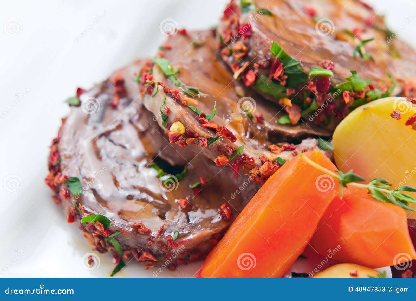 Stewed mutton stock image. Image of horizontal, dinner - 40947853