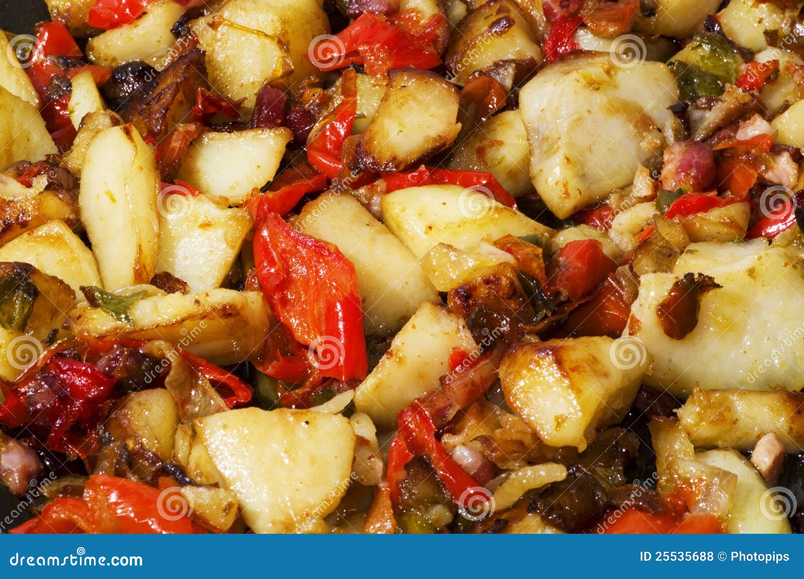 Stewed peppers stock photo. Image of meal, juicy, recipe - 25535688