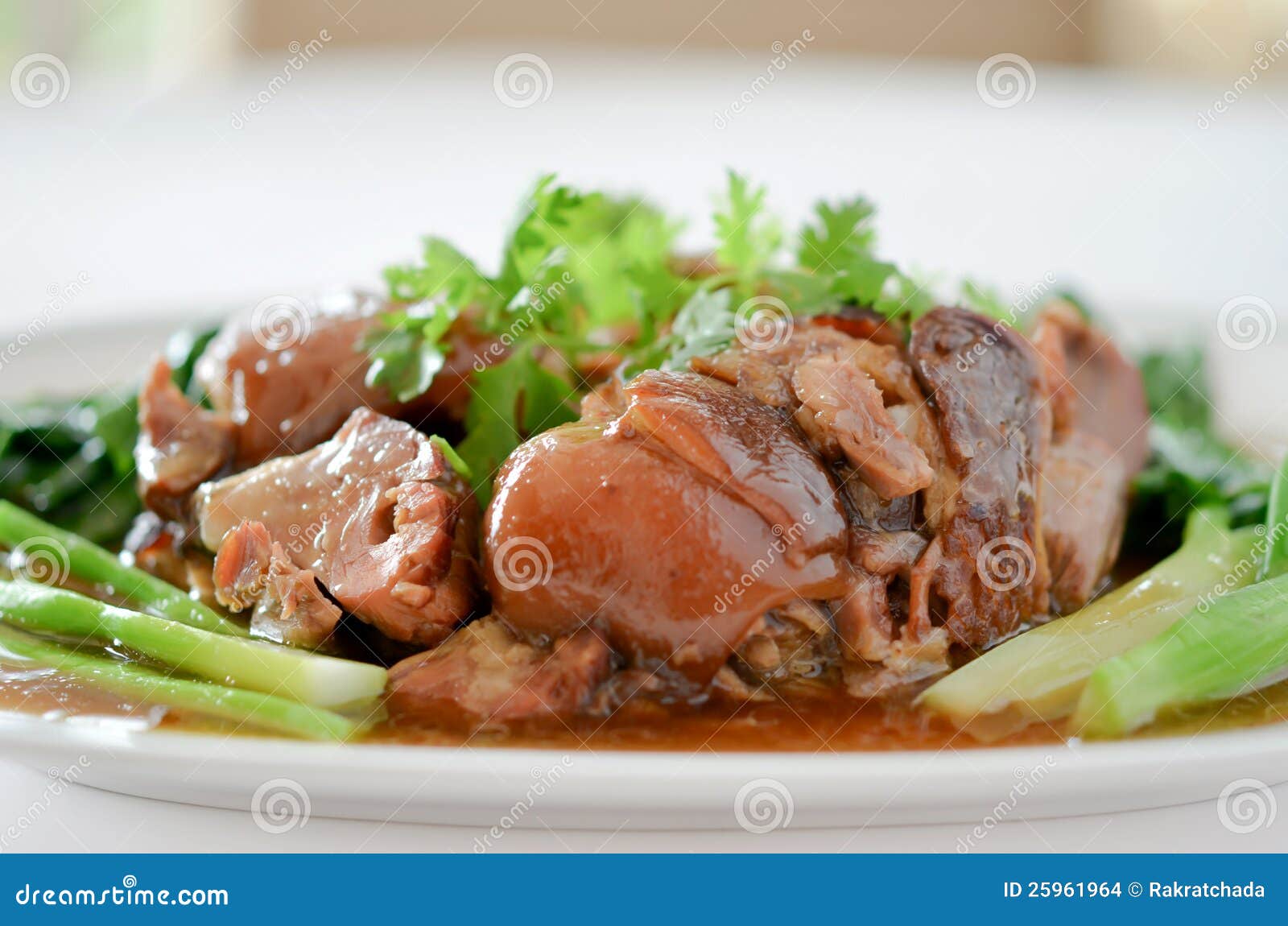 Stewed pork stock photo. Image of belly, pork, dish, food - 25961964