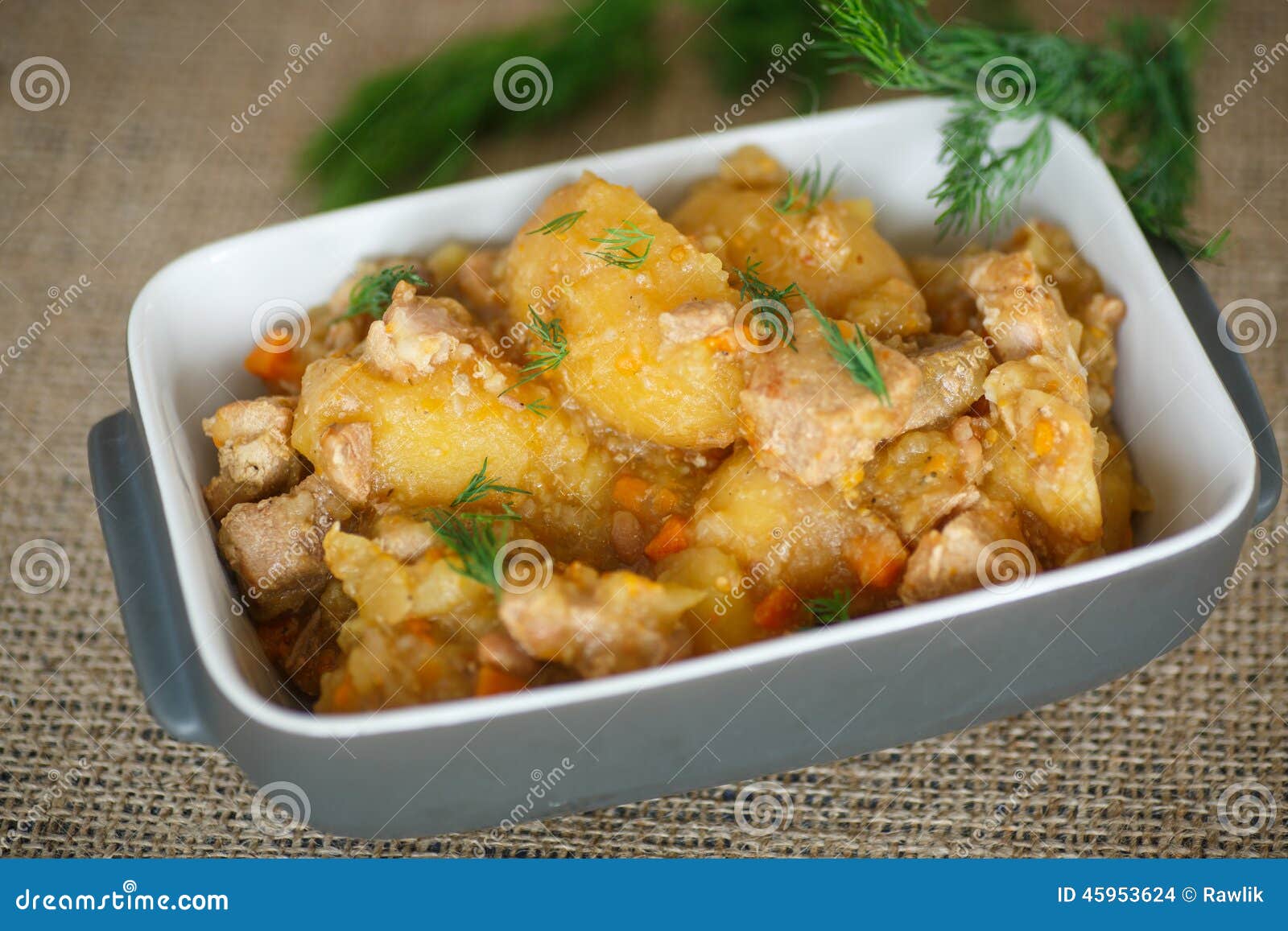 Stewed potatoes stock photo. Image of beef, gourmet, lamb - 45953624