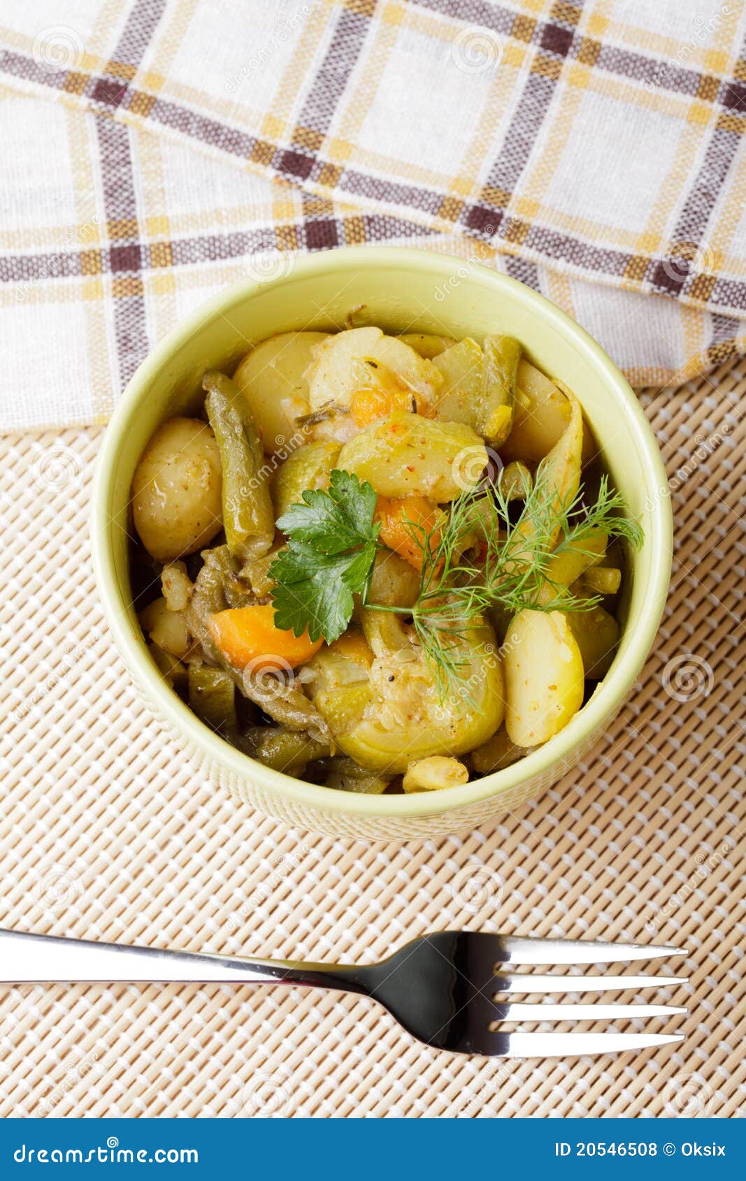 Stewed vegetables stock photo. Image of haricot, food - 20546508