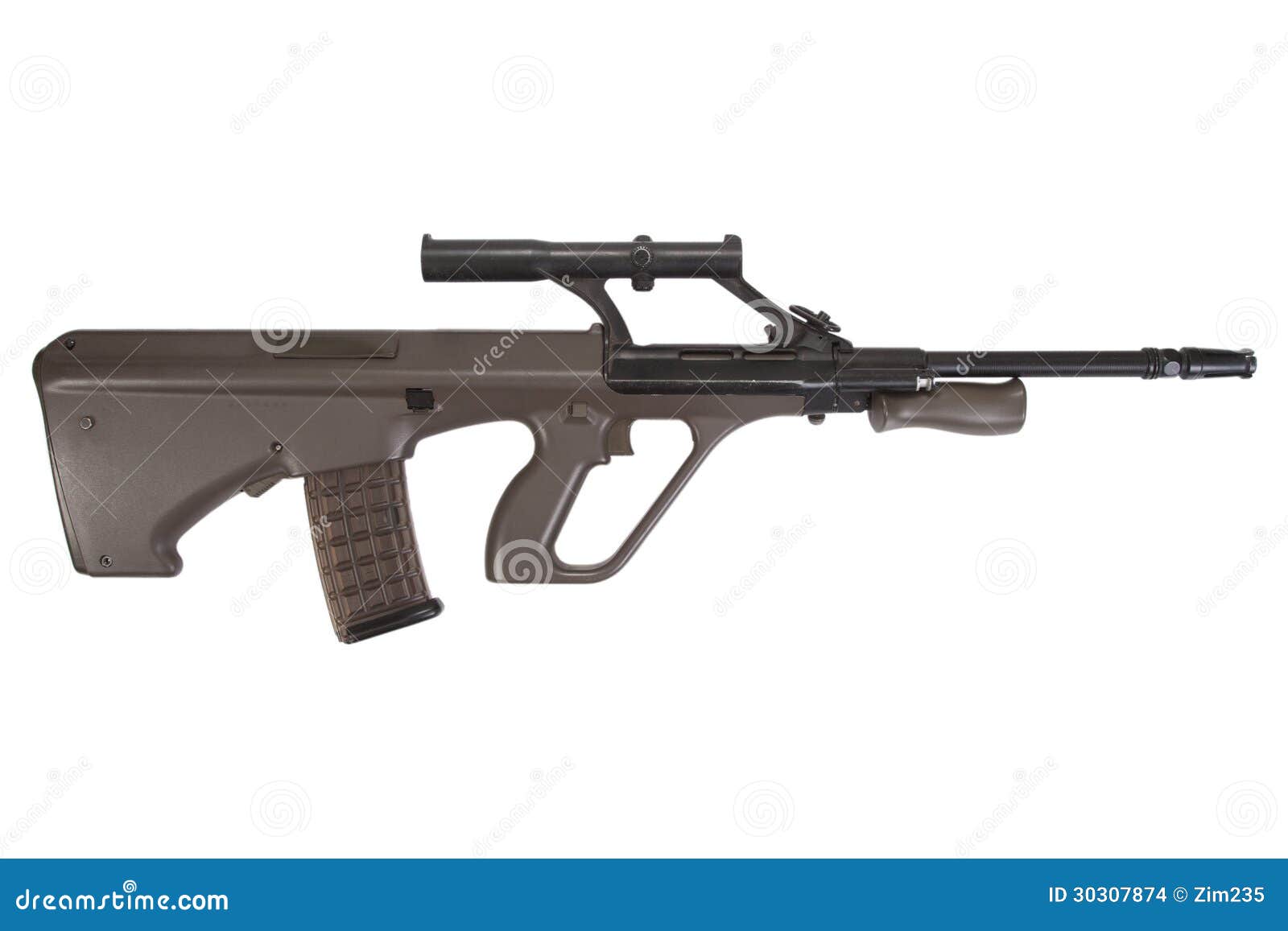 Steyer Aug assault rifle stock photo. Image of forces - 30307874