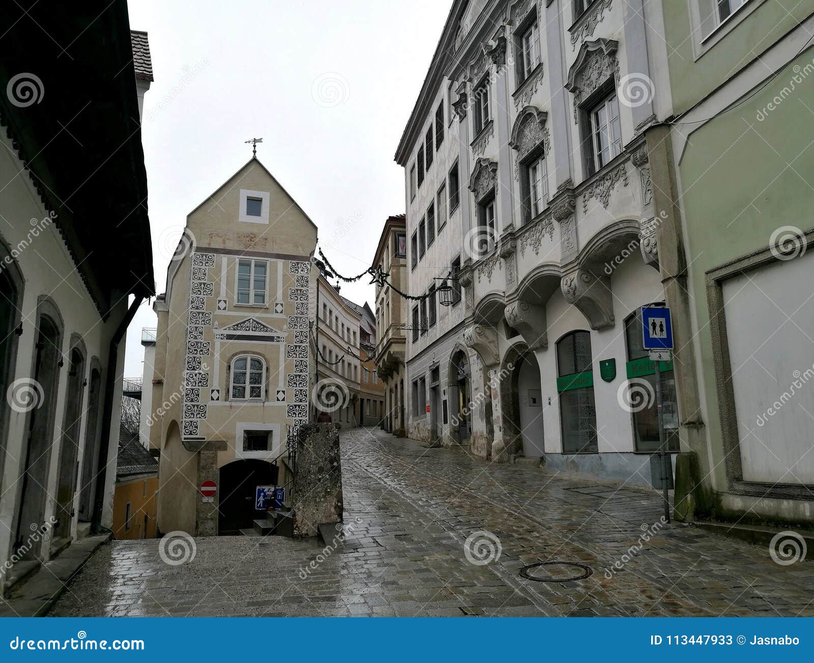 Steyr, old town stock image. Image of town, upper, house - 113447933