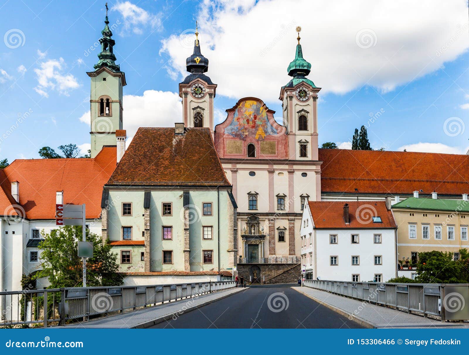 Steyr - a town in Austria stock photo. Image of historical - 153306466