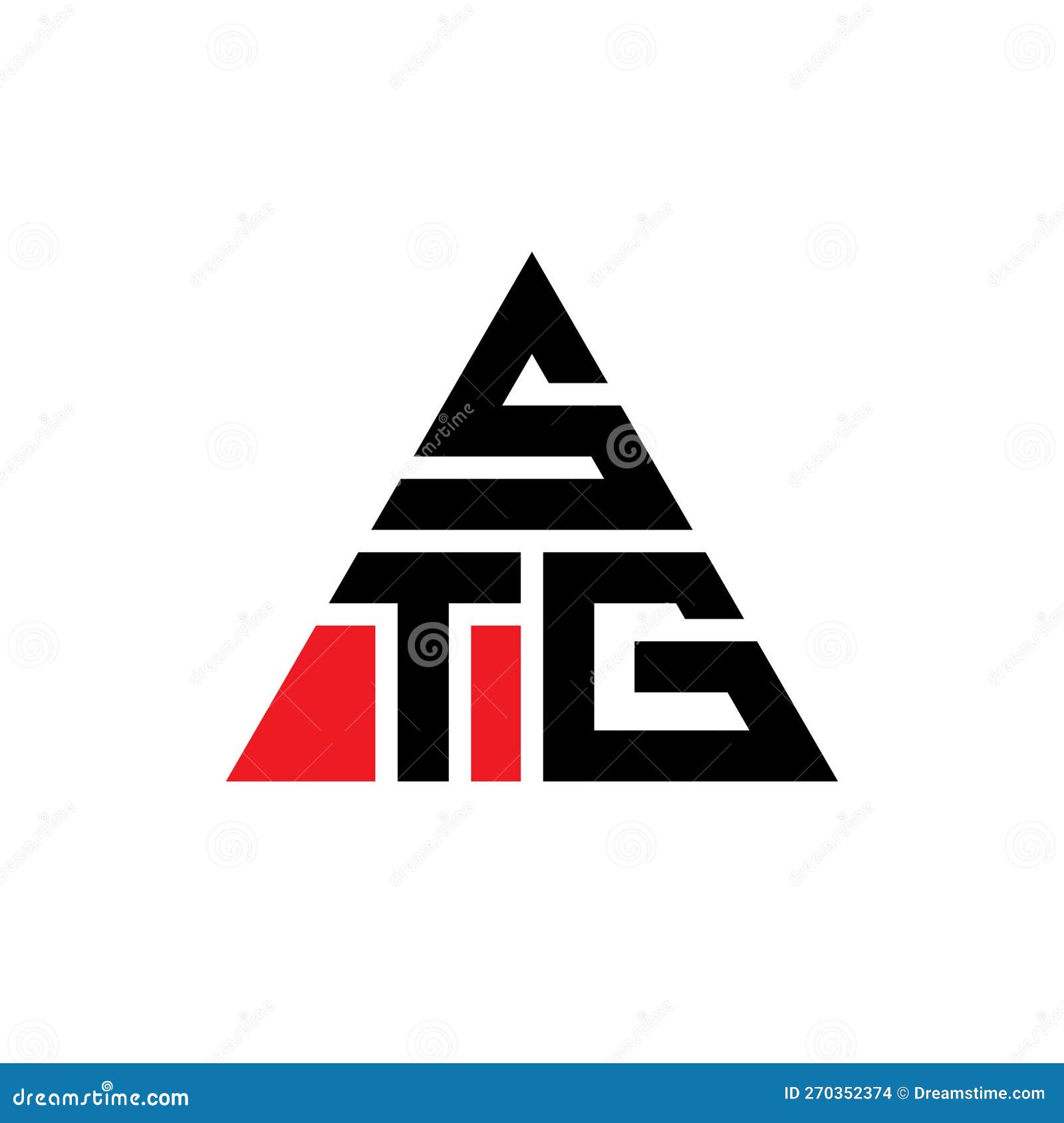 STG Triangle Letter Logo Design with Triangle Shape. STG Triangle Logo ...