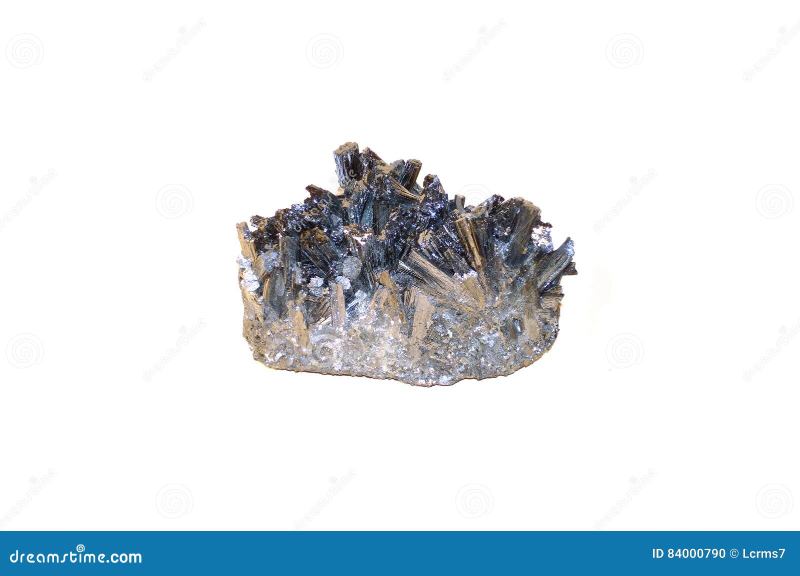 Stibnite Antimonite - Antimonit-mineraal Stock Foto - Image of ...