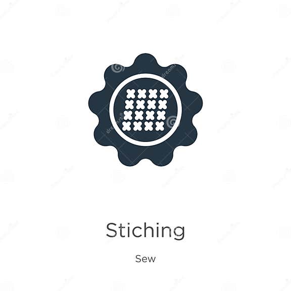Stiching Icon Vector Trendy Flat Stiching Icon From Sew Collection