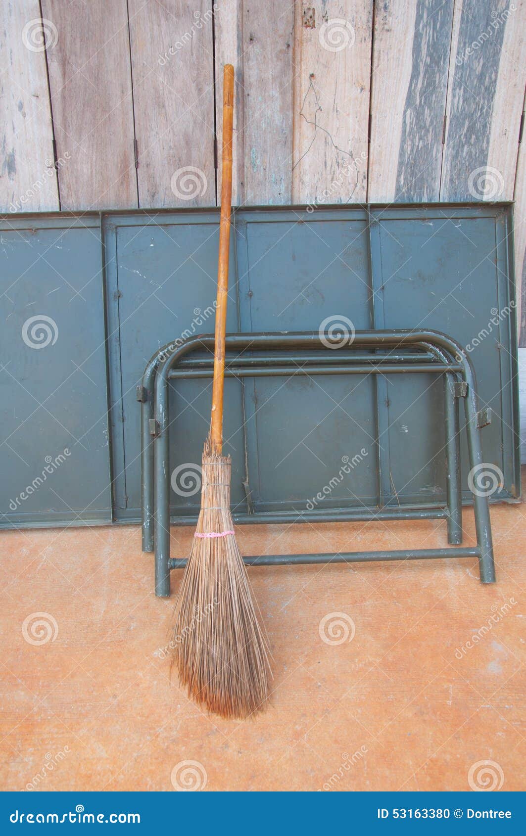 Stick broom stock photo. Image of leaf, leave, craft - 53163380