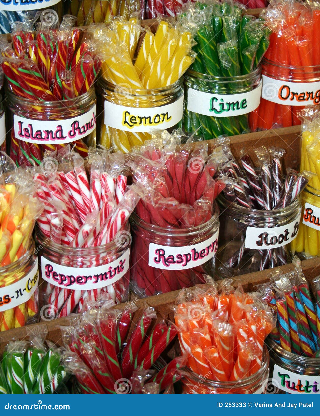 Stick Candy stock image. Image of colorful, children, flavors - 253333