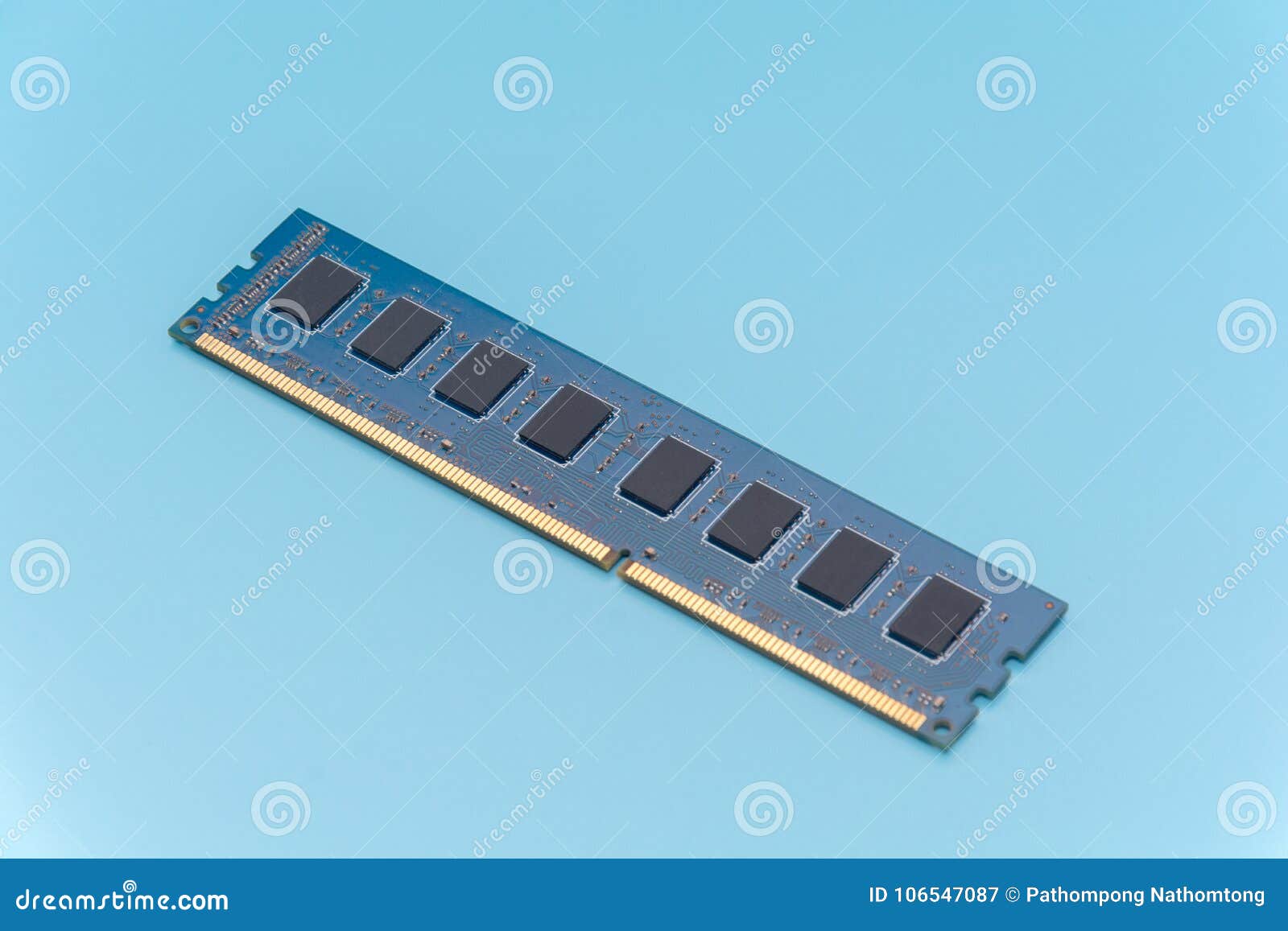 Stick of Computer Random Access Memory RAM Stock Image - Image of ...