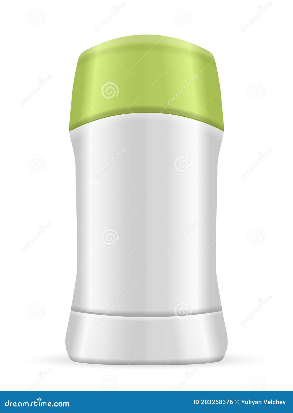 Stick deodorant stock vector. Illustration of bottle - 203268376