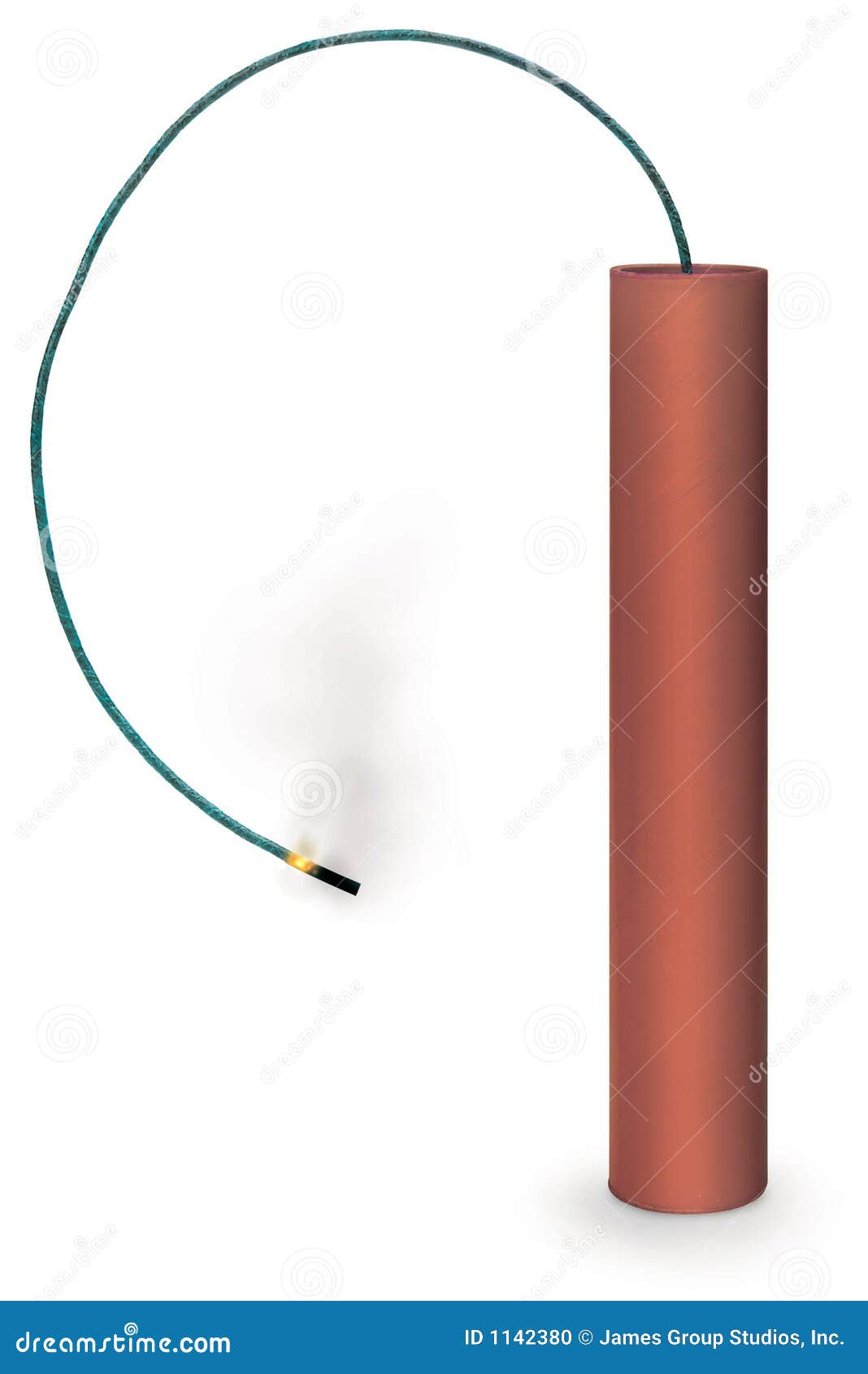 Stick of Dynamite stock illustration. Illustration of acme - 1142380