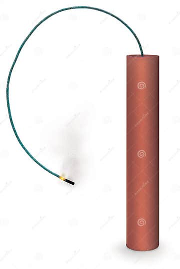 Stick of Dynamite stock illustration. Illustration of acme - 1142380