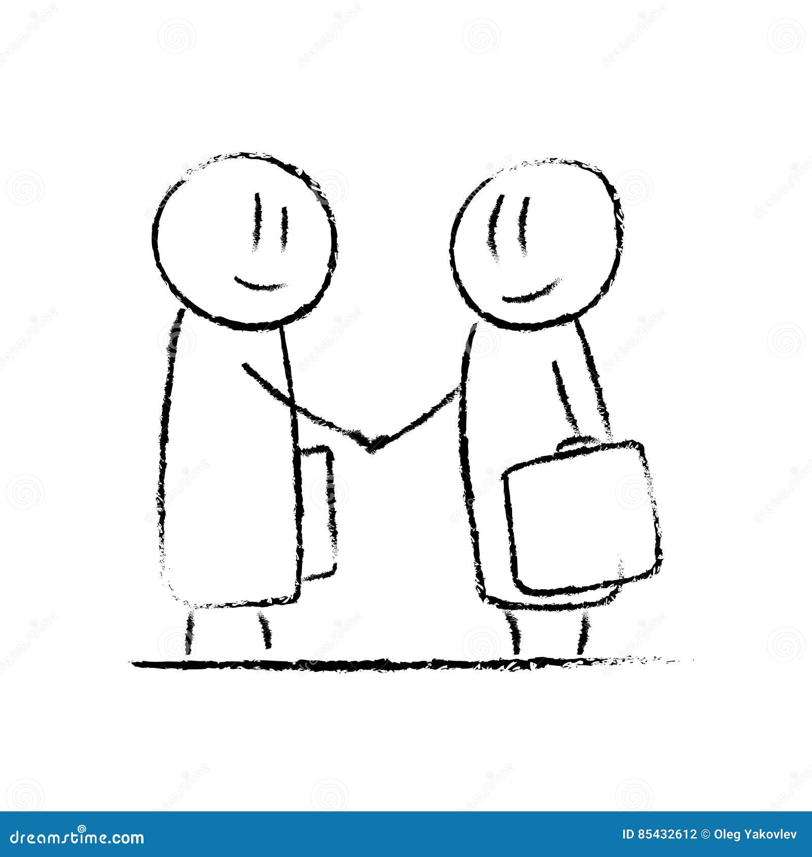 Stick Figure business stock vector. Illustration of sign - 85432612