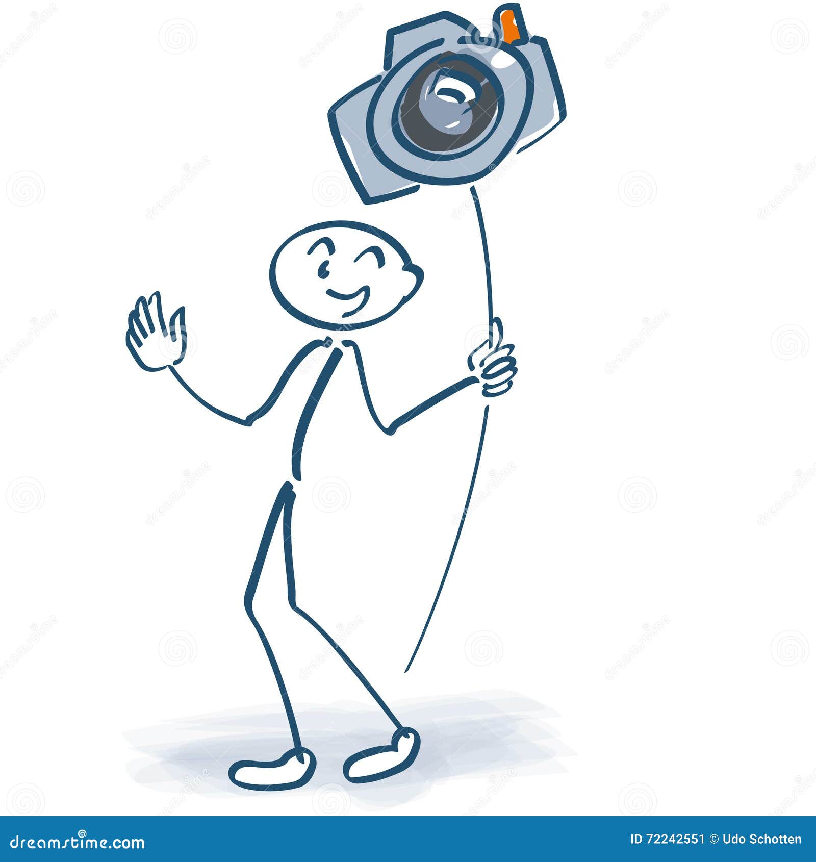 Stick Figure Camera Stock Illustrations – 320 Stick Figure Camera Stock ...