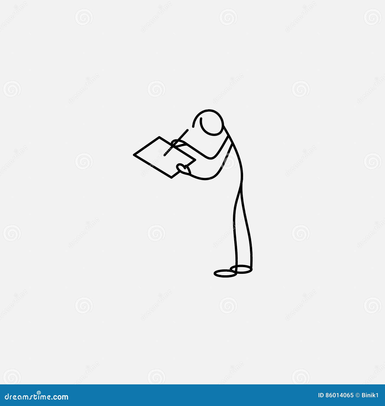 Stick Figure Writing