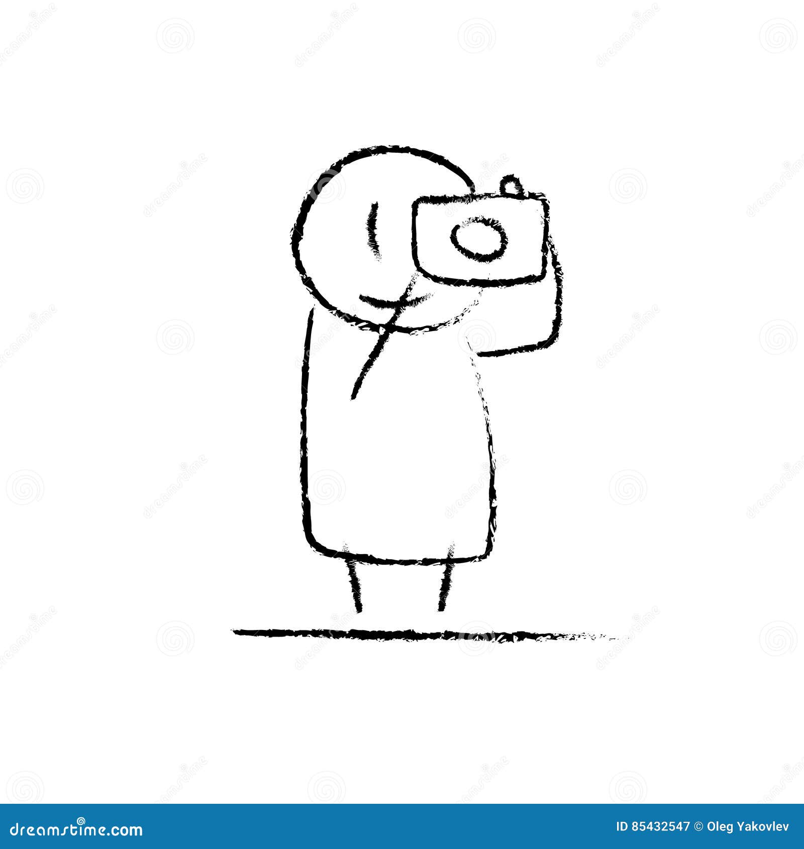 Stick Figure Photographer Stock Illustrations – 82 Stick Figure ...