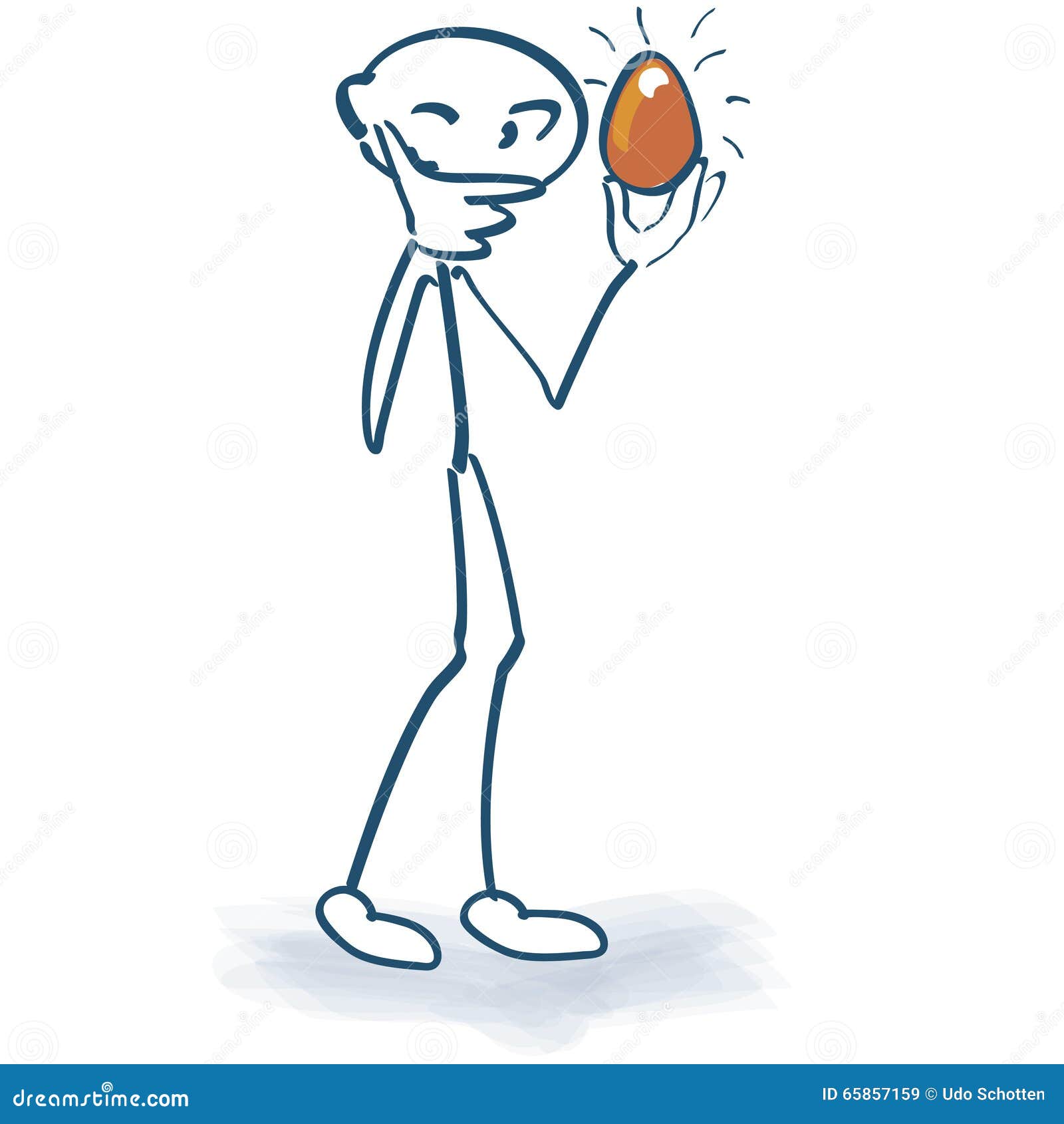 Surprise Figure Cartoon Vector | CartoonDealer.com #29649237