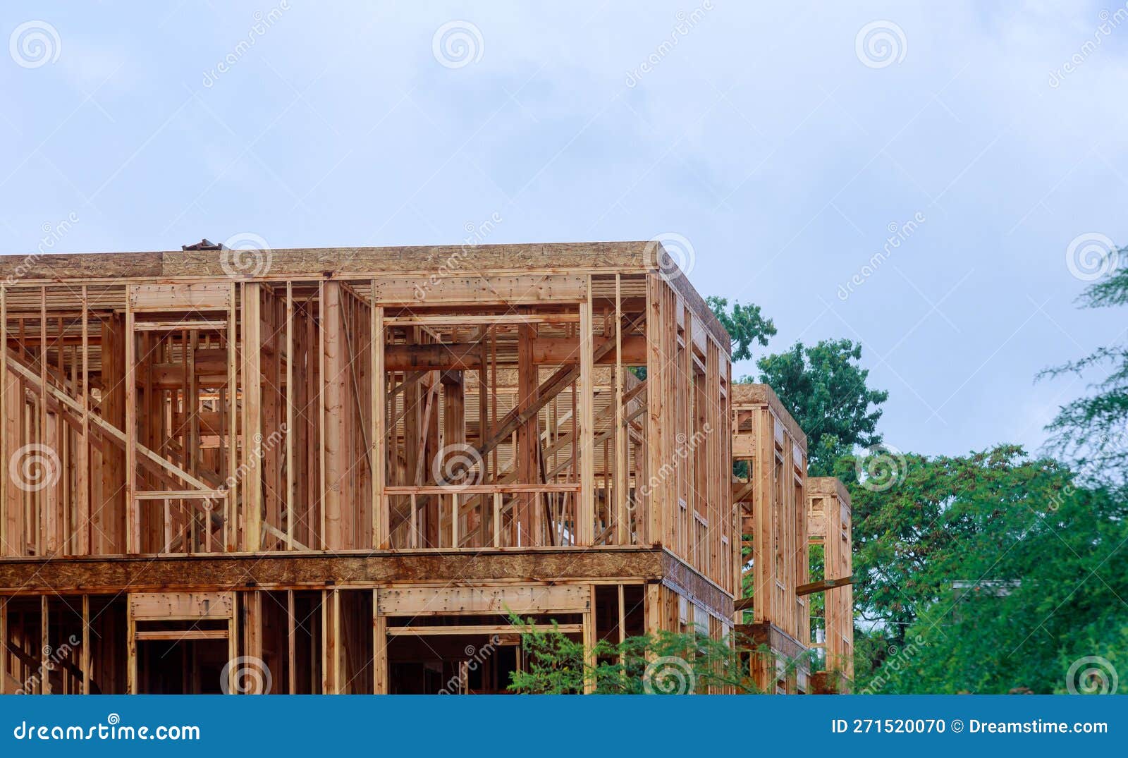 The Stick House S Truss Frames Were Designed To Provide Maximum Support ...