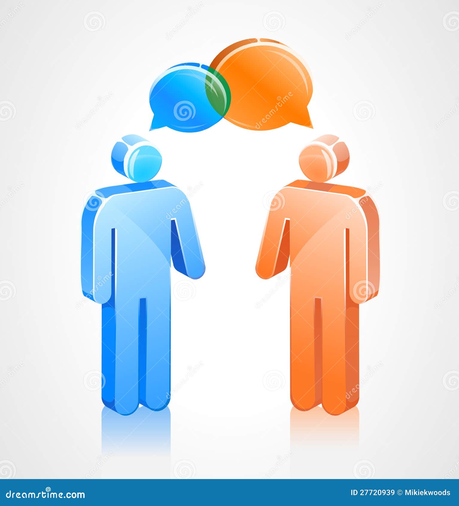 Stick Icon Discussing stock vector. Illustration of forum - 27720939