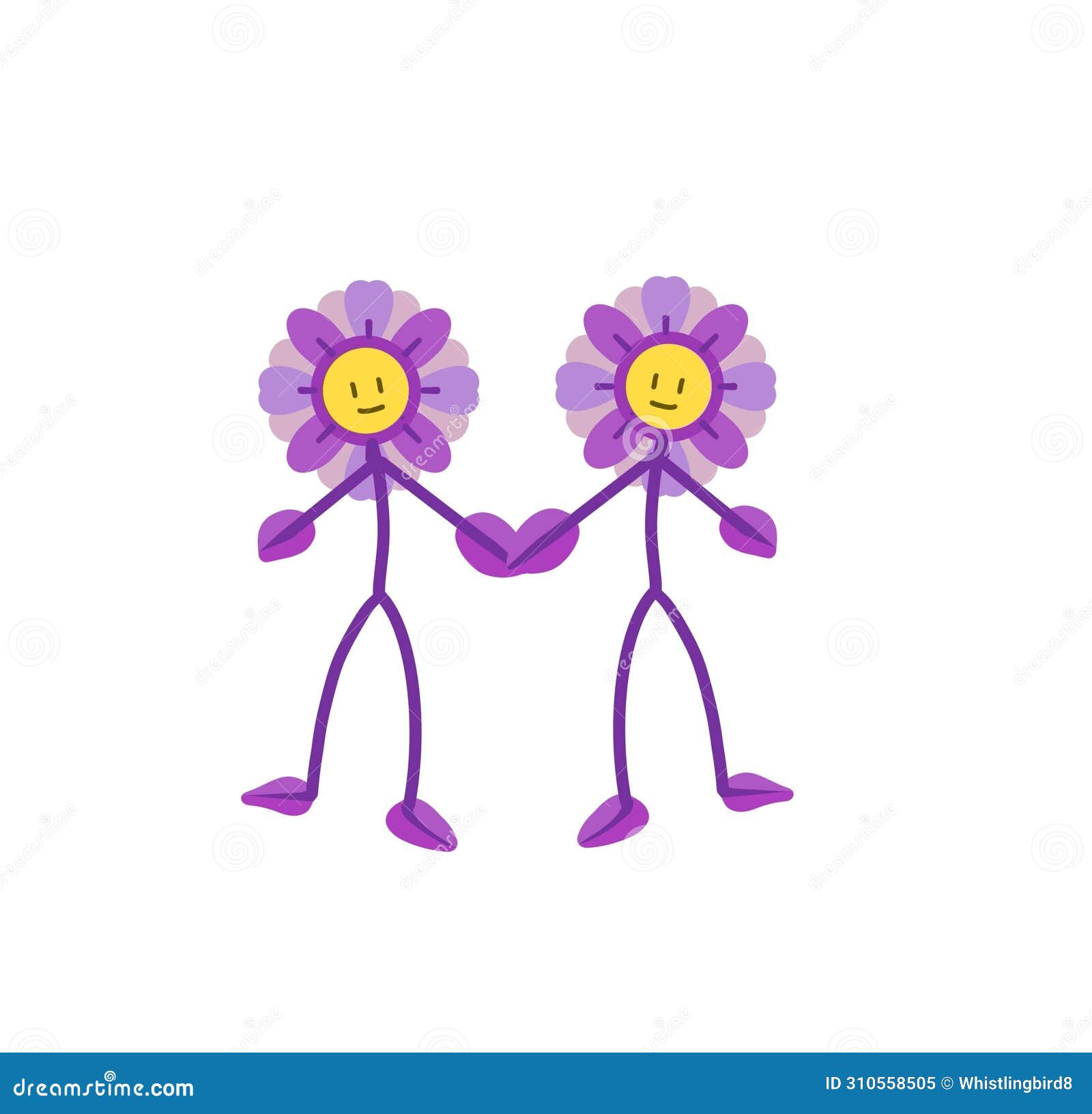 Stick Man Isolated on White Background Stock Illustration ...