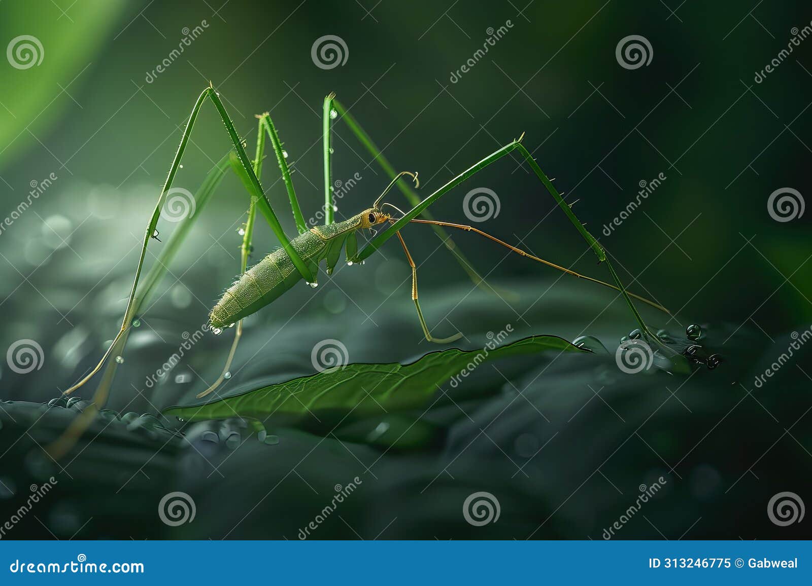 Stick Needle Bug, AI Generated Stock Illustration - Illustration of ...