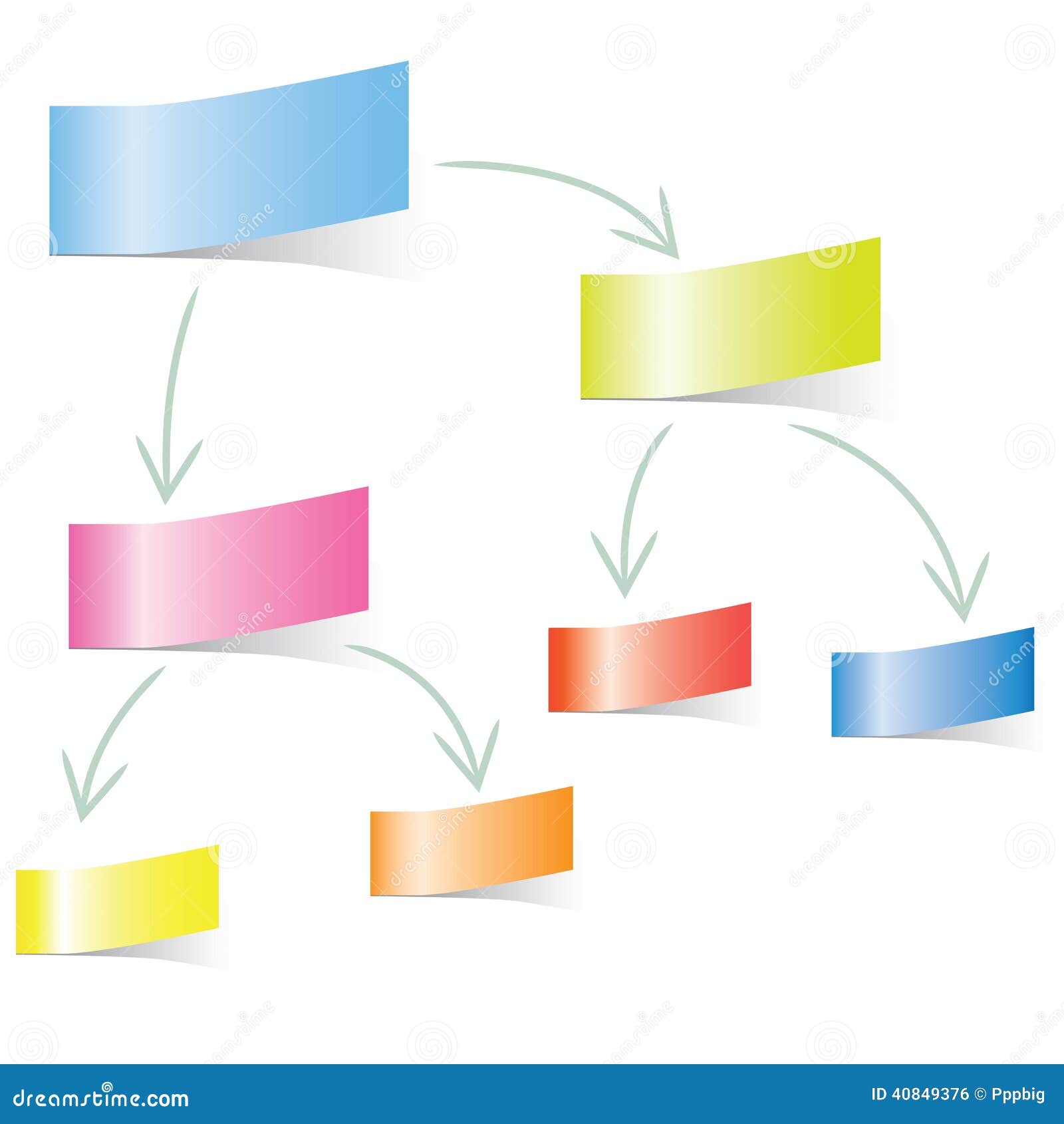 Stick paper diagram stock illustration. Illustration of office - 40849376