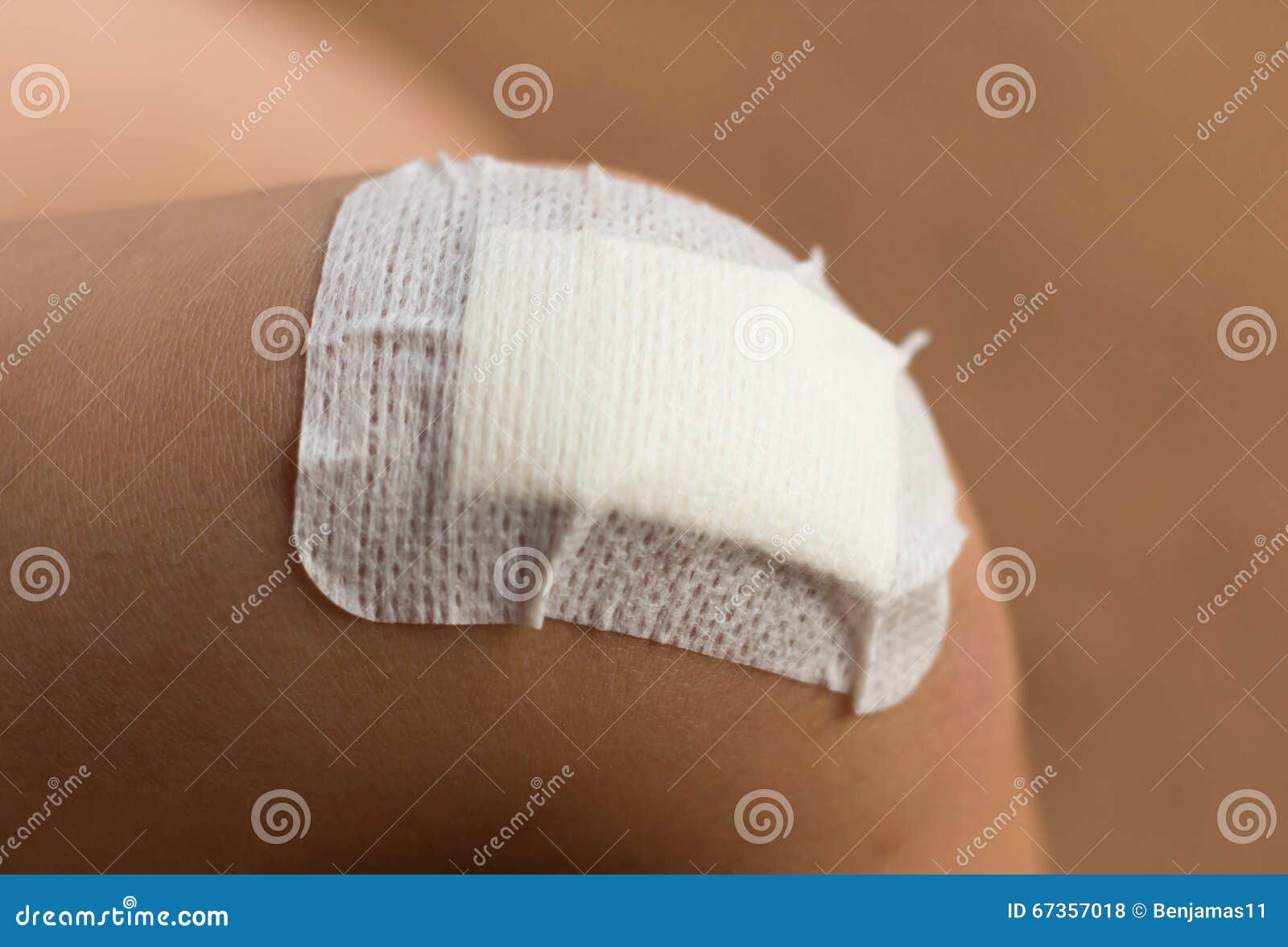 Stick a plaster stock photo. Image of protective, hands - 67357018