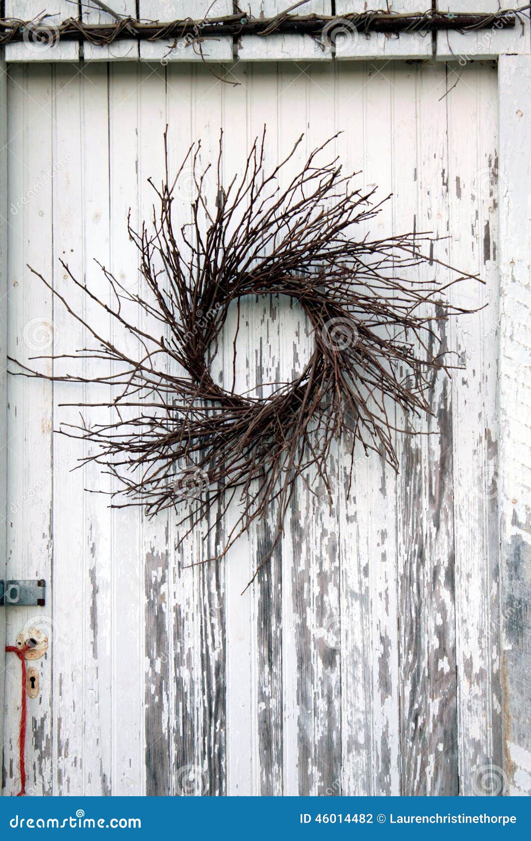 Stick Wreath stock photo. Image of building, ranch, farm - 46014482
