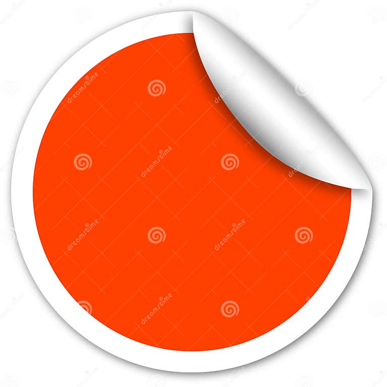 Sticker stock illustration. Illustration of empty, label - 3919225