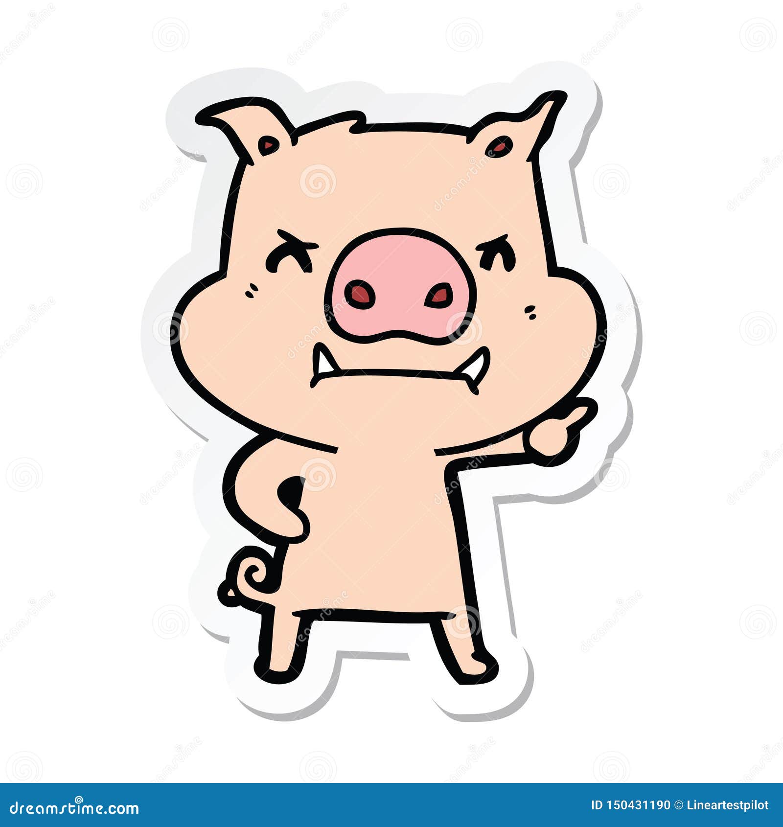 Angry Cartoon Boar Stock Illustrations – 562 Angry Cartoon Boar Stock ...