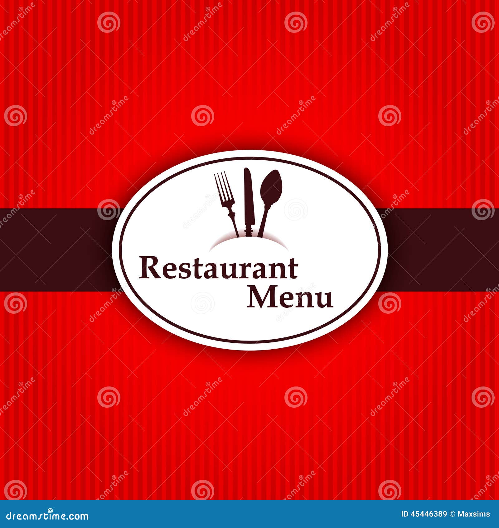 Sticker Background Restaurant Menu Kitchen Label Stock Illustrations ...