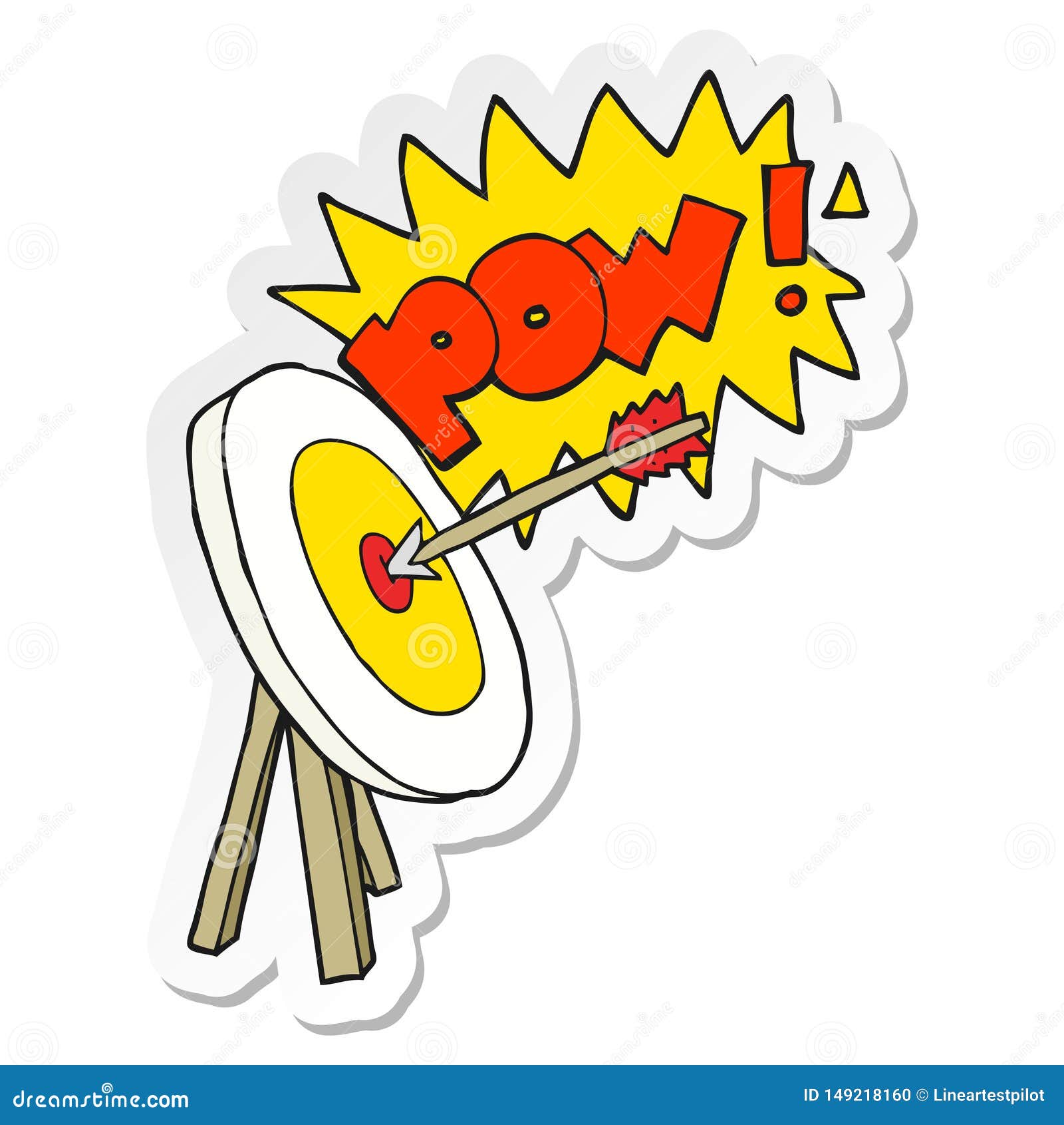 3D Sticker Set - Target Vector Illustration | CartoonDealer.com #10098176